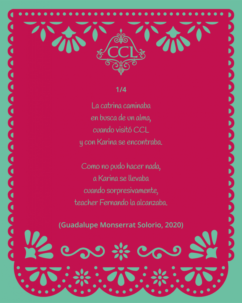 Calaveras CCL 2020 – Centro Cultural de Lenguas